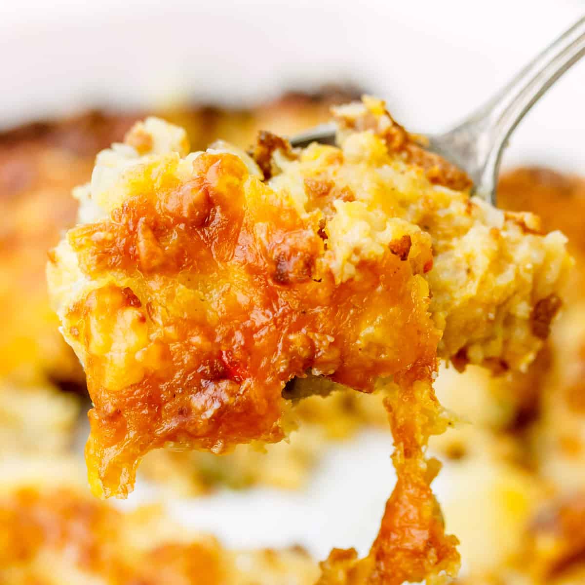 Gluten-Free Cheesy Potatoes with Real Potatoes - My Natural Family